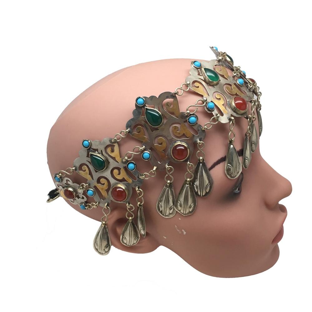 Turkmen Headdress/Headpiece – https://www.watangems.com/