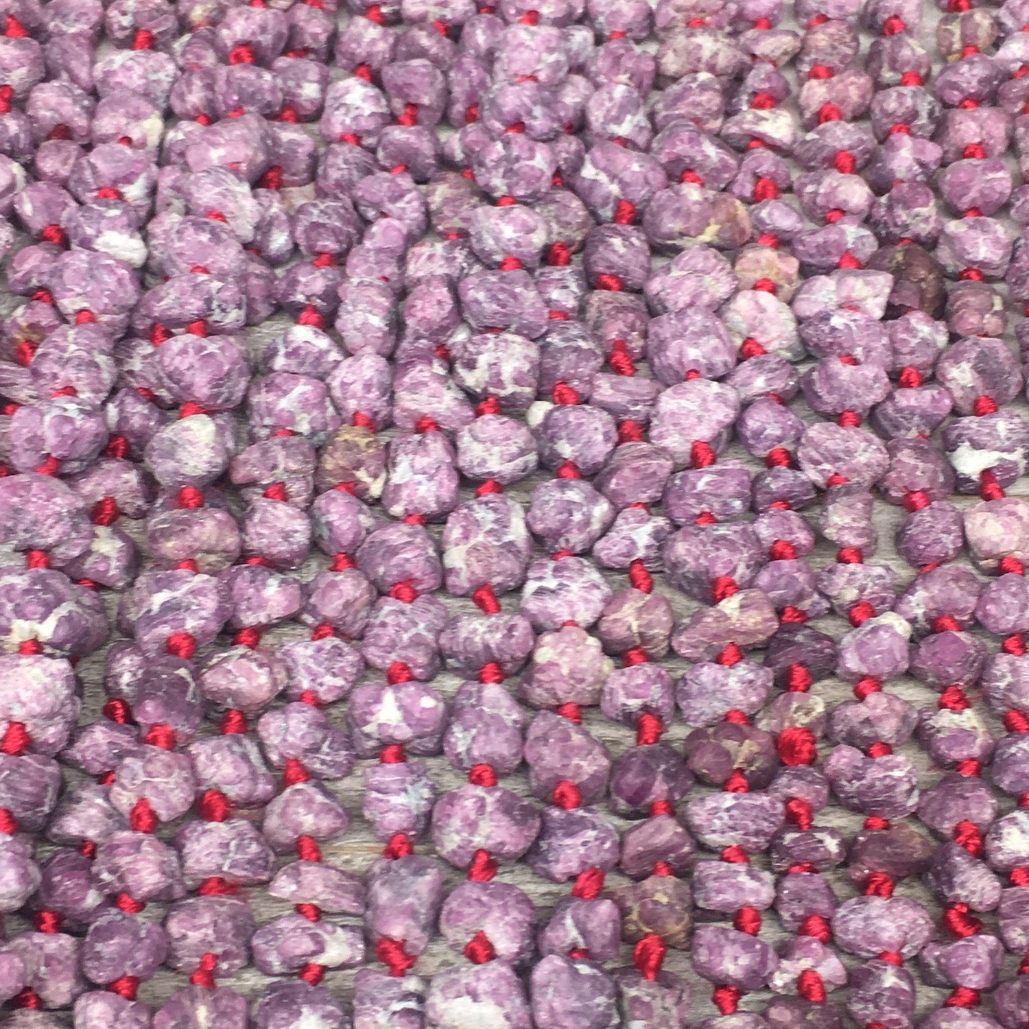 Natural Raw Rough Ruby Corundum Beads Strands Nugget from Pakistan ...